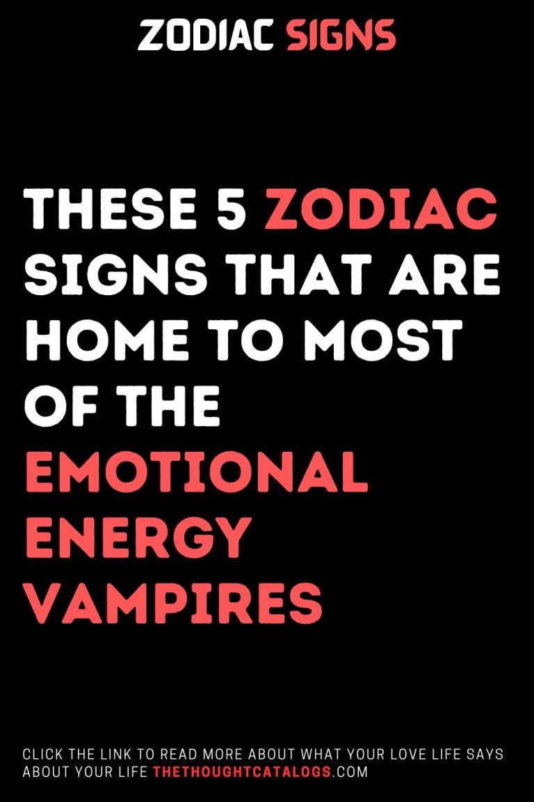 These 5 Zodiac Signs That Are Home To Most Of The Emotional Energy ...