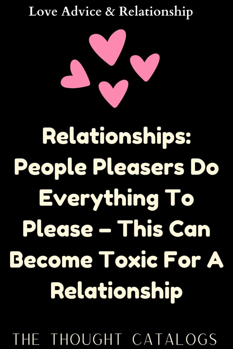 Relationships: People Pleasers Do Everything To Please – This Can ...