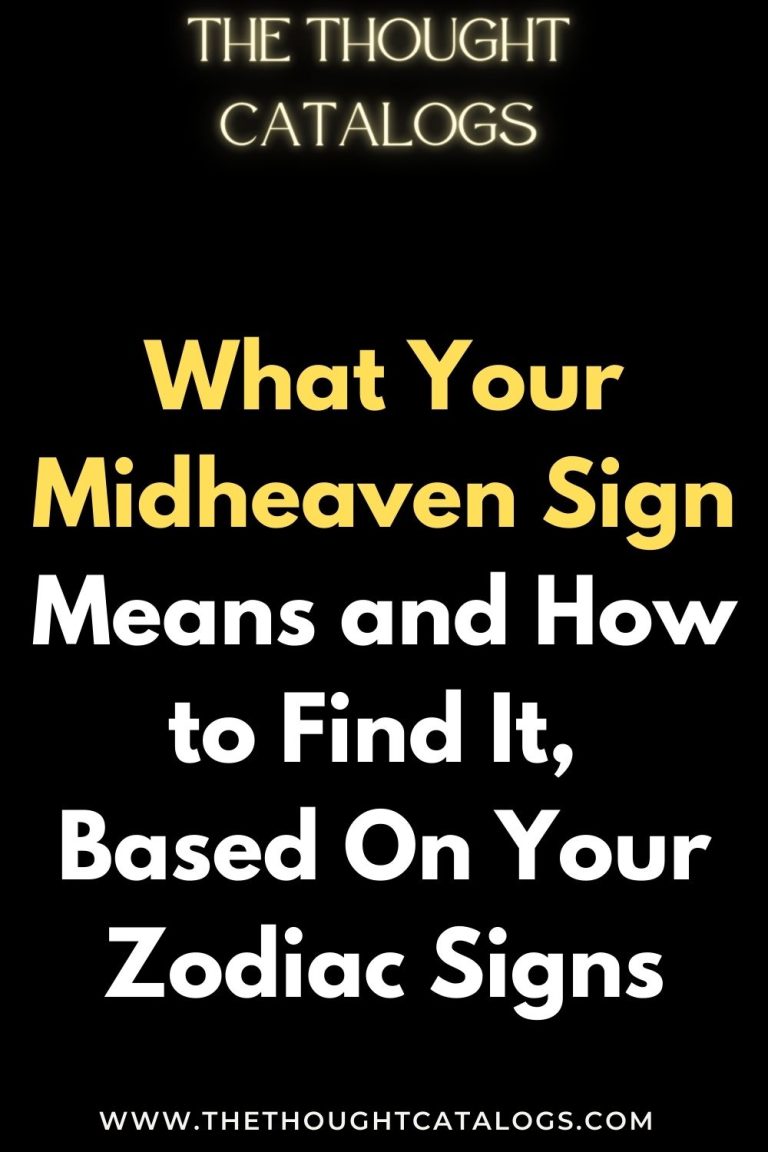 What Your Midheaven Sign Means and How to Find It, Based On Your Zodiac ...