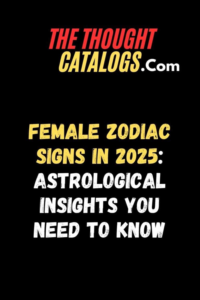 Female Zodiac Signs in 2025: Astrological Insights You Need to Know ...