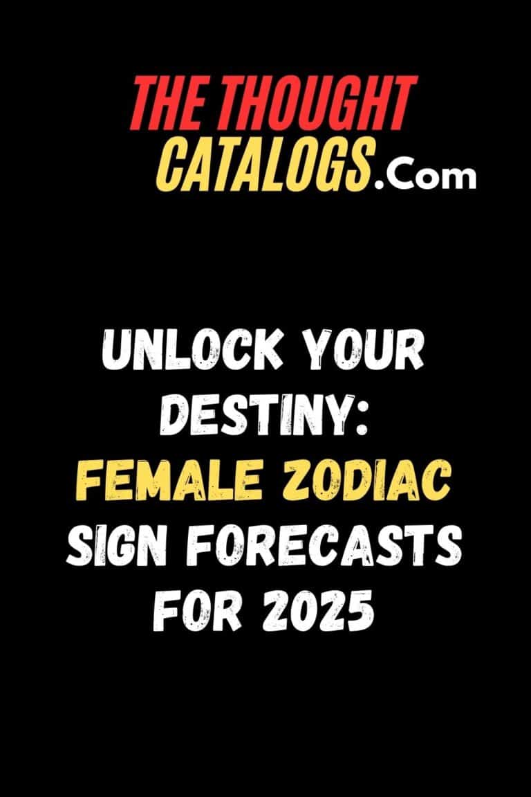 Unlock Your Destiny: Female Zodiac Sign Forecasts for 2025 – The ...